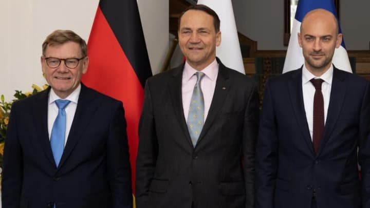 French, German, and Polish foreign ministers to discuss support for ...