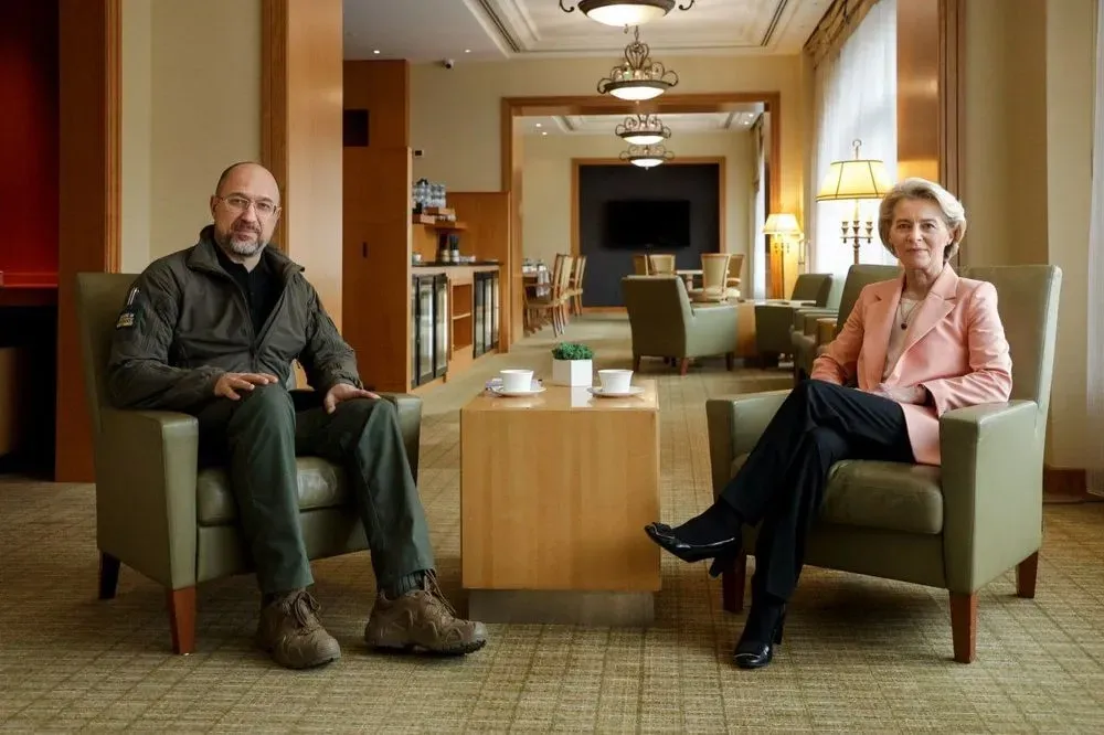 Shmyhal discussed the situation on the Ukrainian-Polish border with the ...