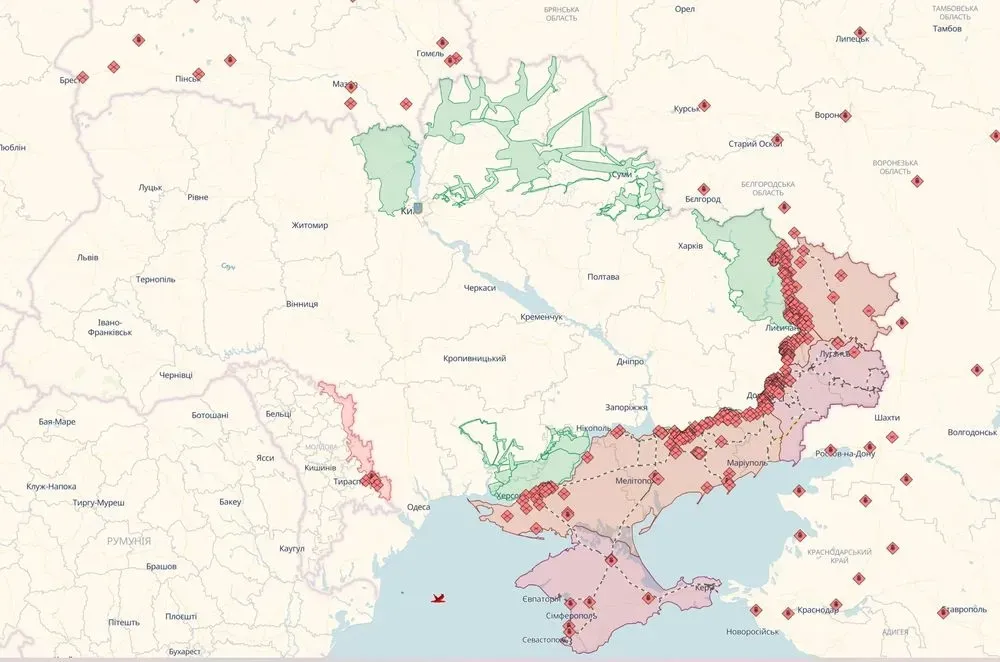 We know where the enemy has advanced: DeepState has updated the map | УНН