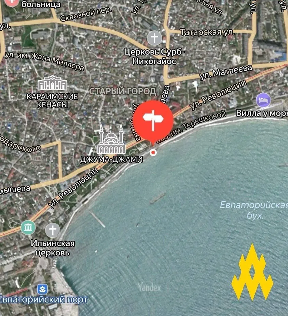 Occupants set up a large number of firing points on beaches in Crimea ...