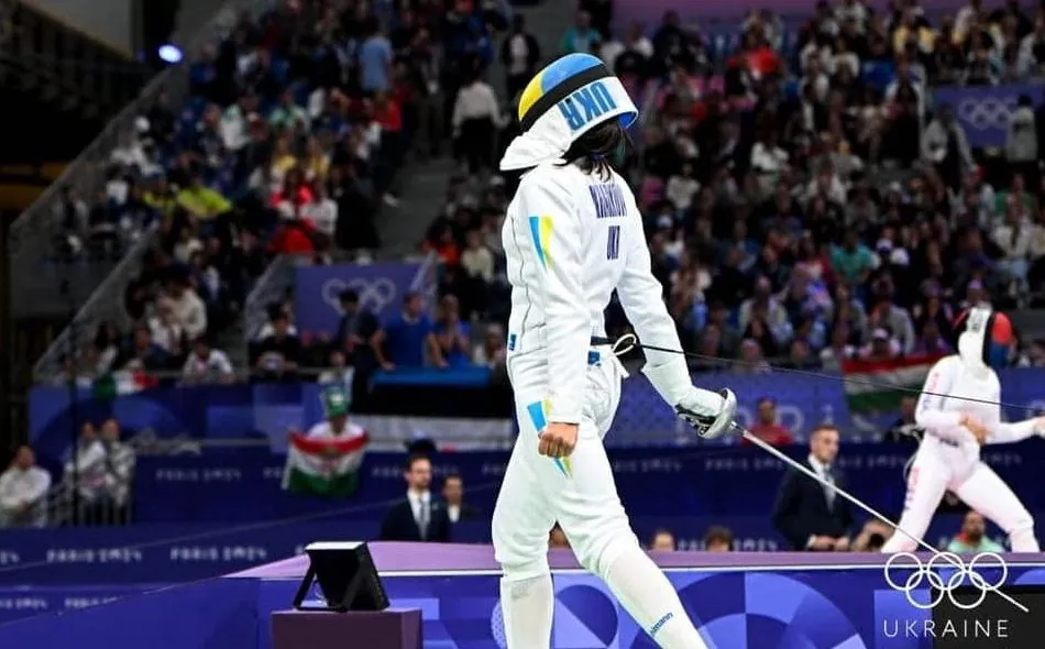 Ukrainian women reach the 1/4 finals of the Olympic fencing competition ...