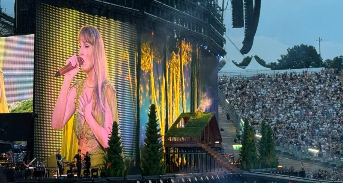 Taylor Swift packed a stadium in Munich, and at the same time, about 40 ...