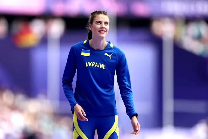 Yaroslava Maguchikh wins gold medal at the 2024 Olympic Games in high ...