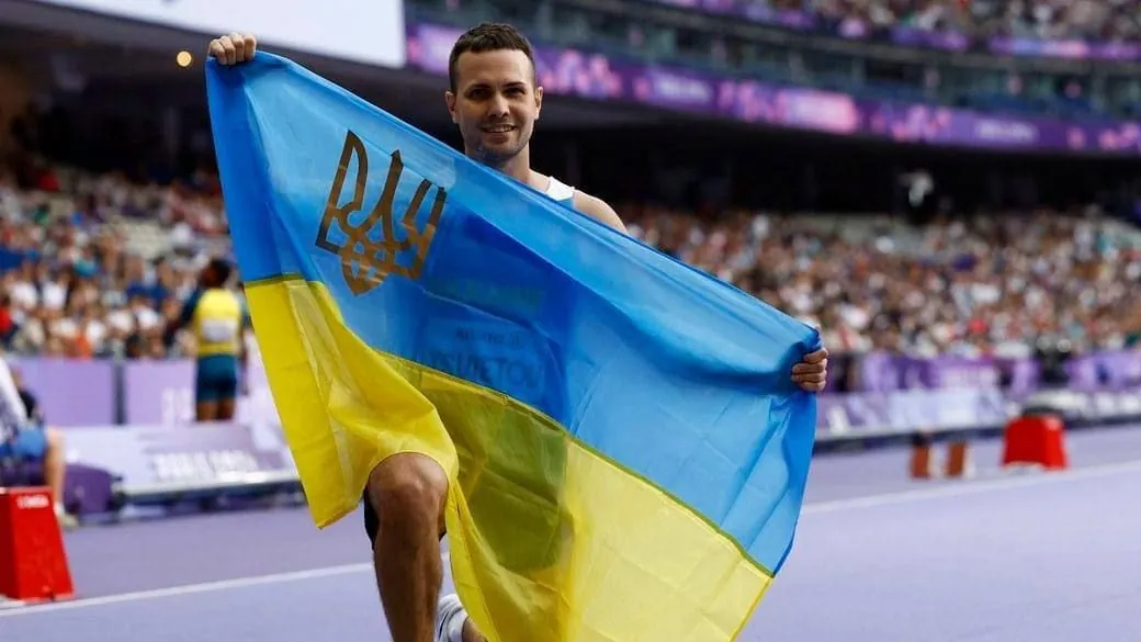Ukrainian Tsvetov wins second gold medal at the 2024 Paralympics in ...