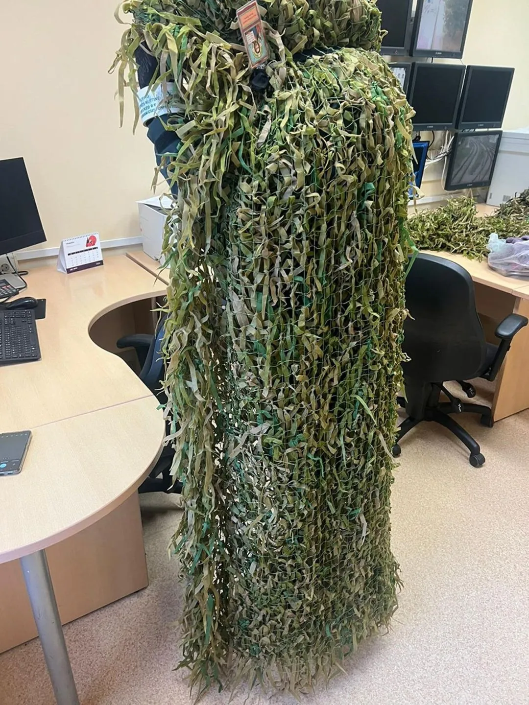 Lithuanian customs officers find a parcel with a camouflage uniform in ...