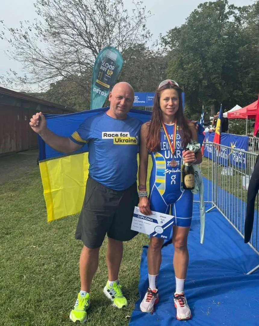 Ukrainian woman wins bronze at the European Triathlon Championships in ...