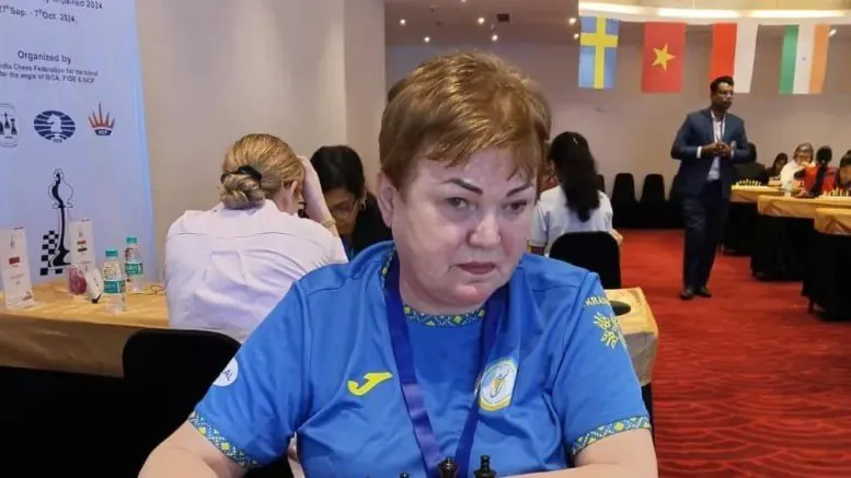 Ukrainian chess player wins IBCA World Women Chess Championship ...