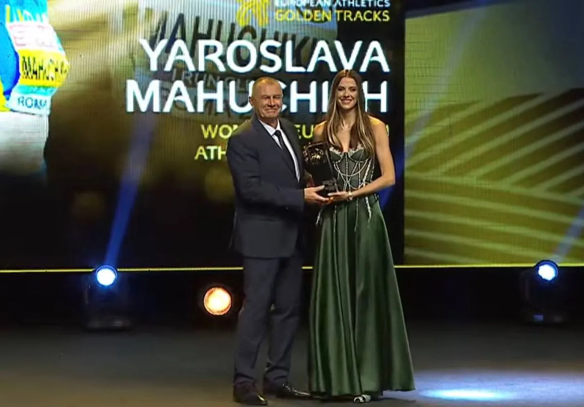 Yaroslava Maguchikh won the title of the best athlete of the year in ...