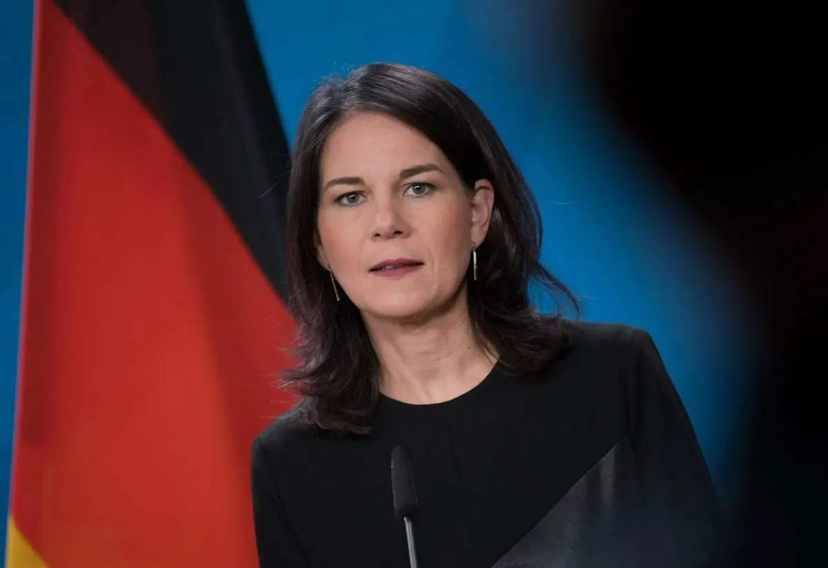 Foreign Minister Berbok may present German peacekeeping forces in ...