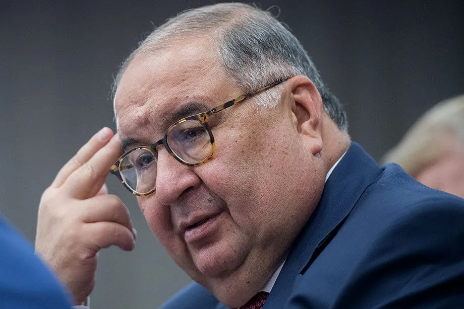 Sanctioned billionaire Usmanov suspends his duties as president of the ...