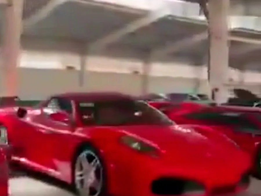 Assad's garage had the ruts of luxury Ferrari cars, and Audi's Mercedes ...
