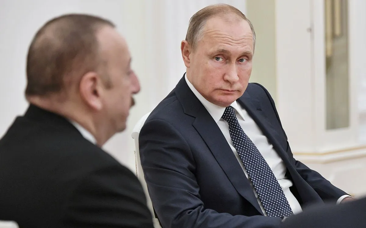 Putin apologizes to Aliyev for crash in Russian airspace | УНН