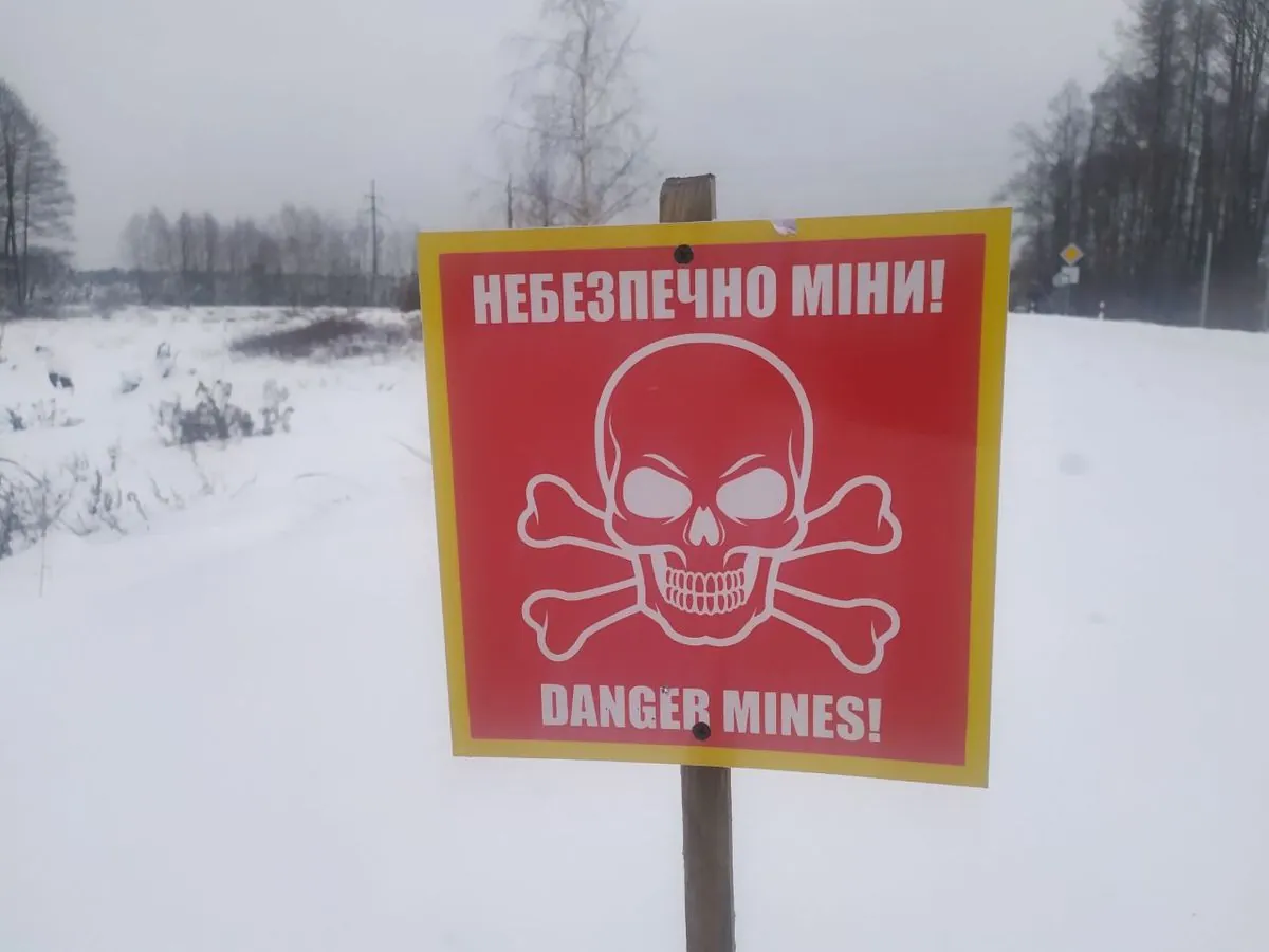 In January, the Ministry of Defense demined over 8,700 hectares of de ...