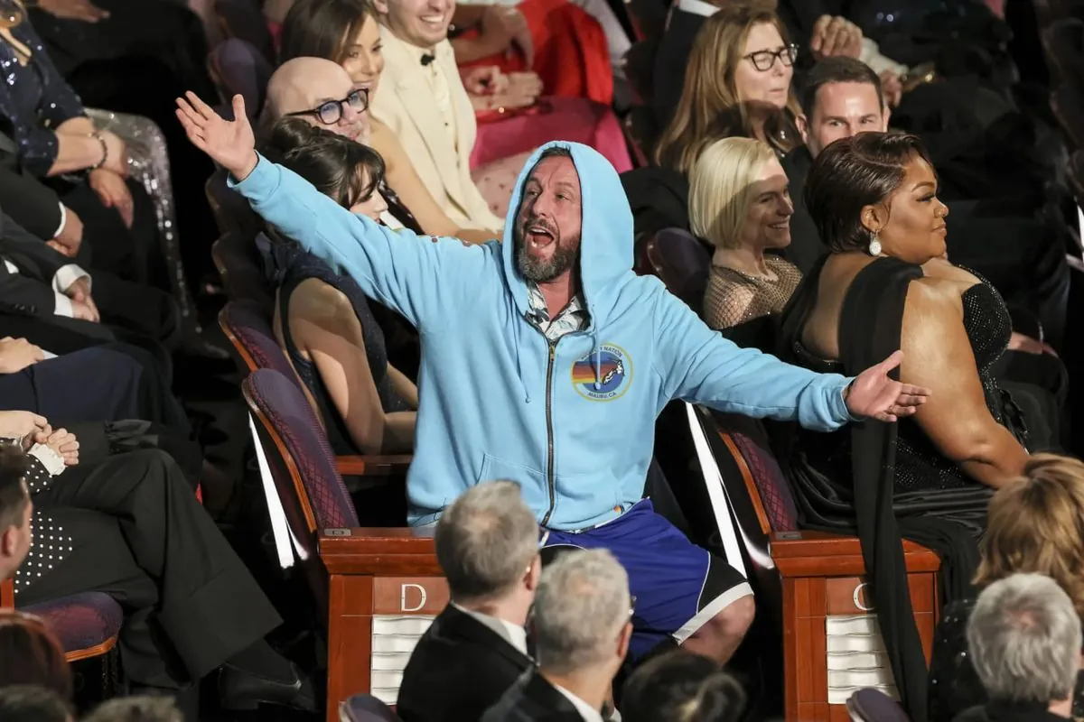 Adam Sandler surprised at the Oscars 2025: how the comedian broke ...