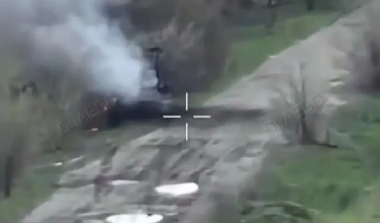 The military showed the filigree destruction of an enemy T-72 tank in ...