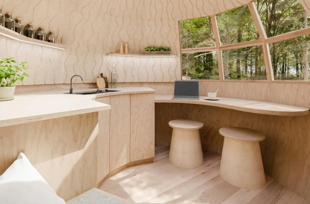 Houses of the future: scientists have created a living building ...