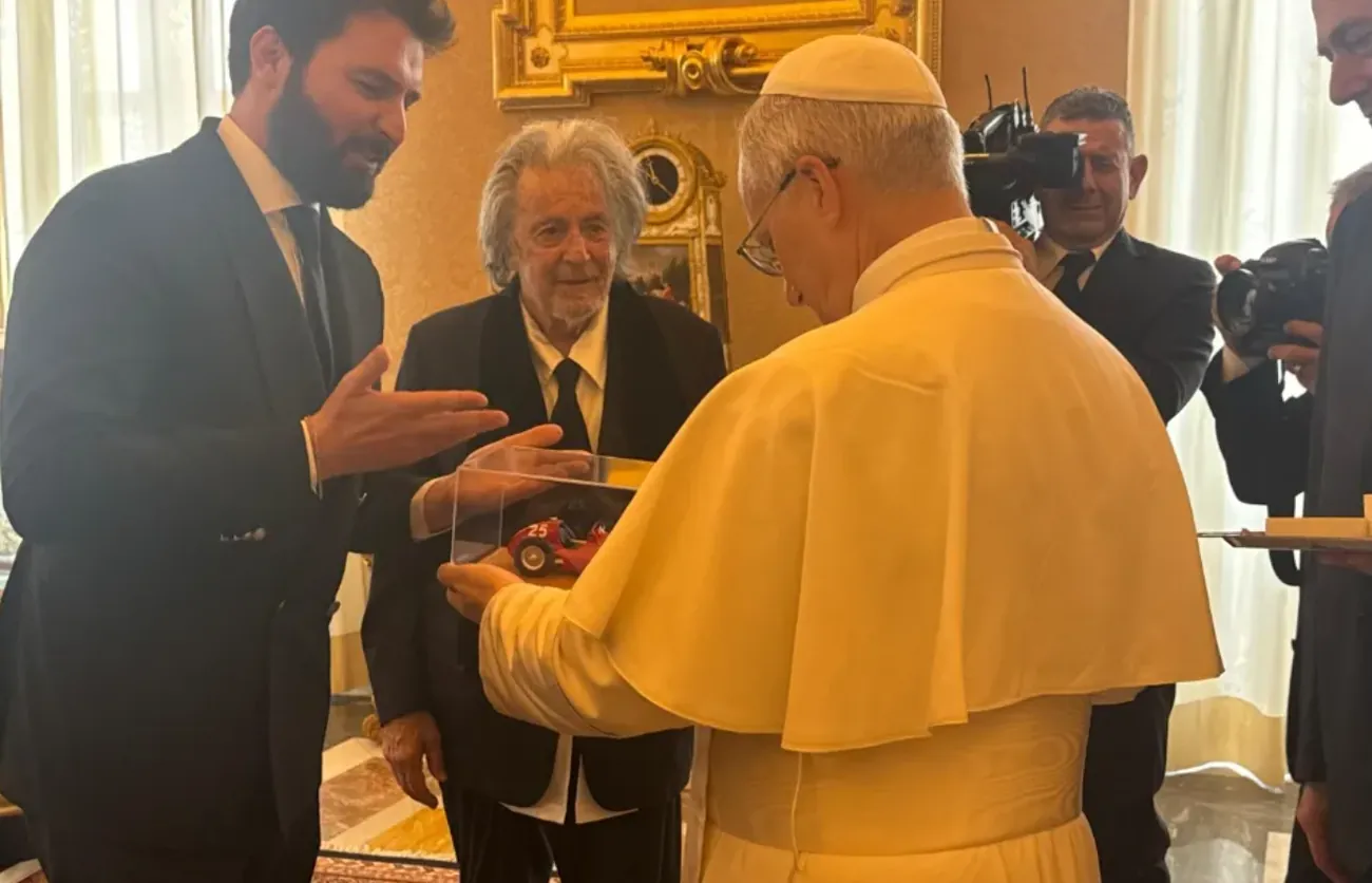 Al Pacino became the first actor to be received by Pope Leo XIV | УНН