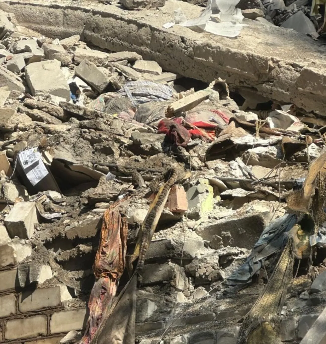 Bodies of two dead people have been unblocked from under the rubble of ...