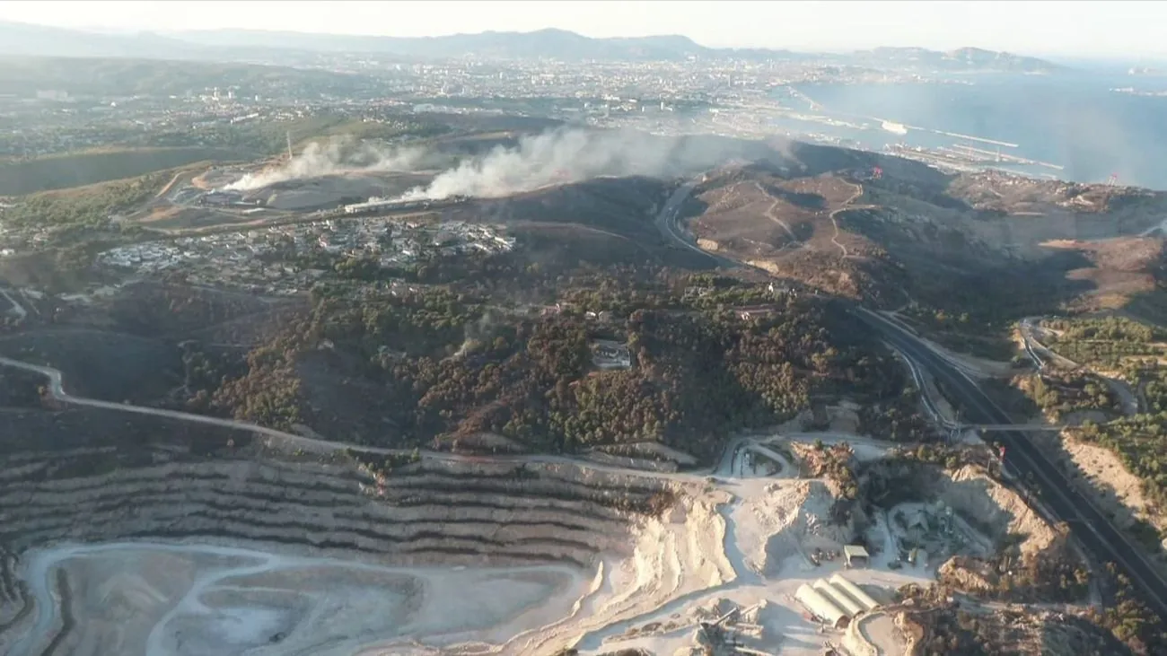 Massive fire near Marseille: 110 injured, airport resumes operations ...