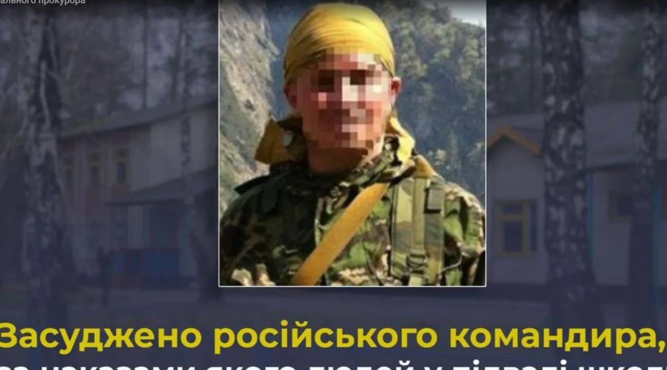 Russian army captain who held people as "human shields" in a school ...