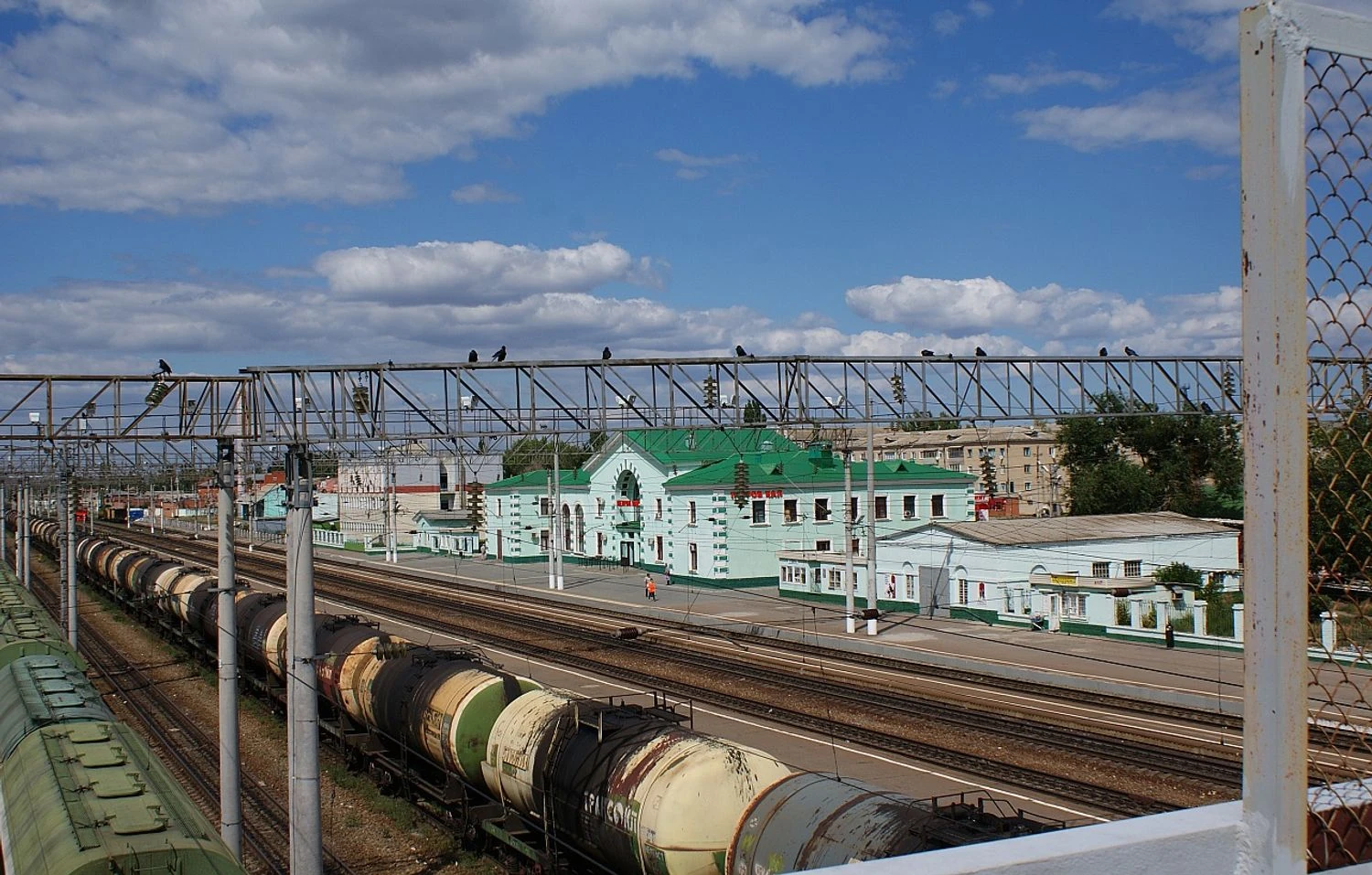 The city of Petrov Val in Russia's Volgograd region suffered a massive ...