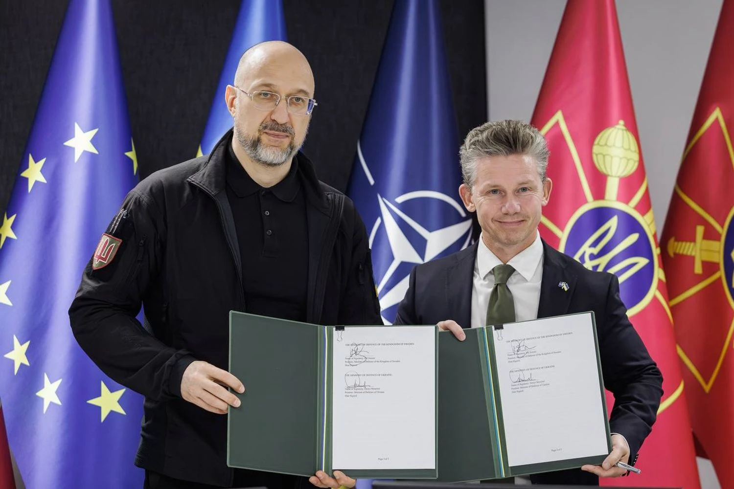 New level of military cooperation: Ukraine and Sweden launch joint ...