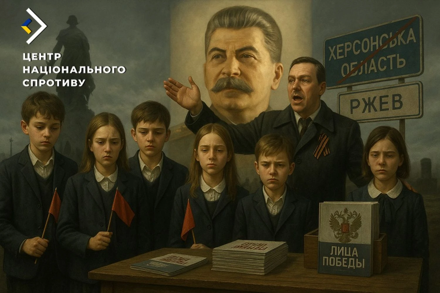 They teach to love Stalin: the occupiers organized propagandistic ...