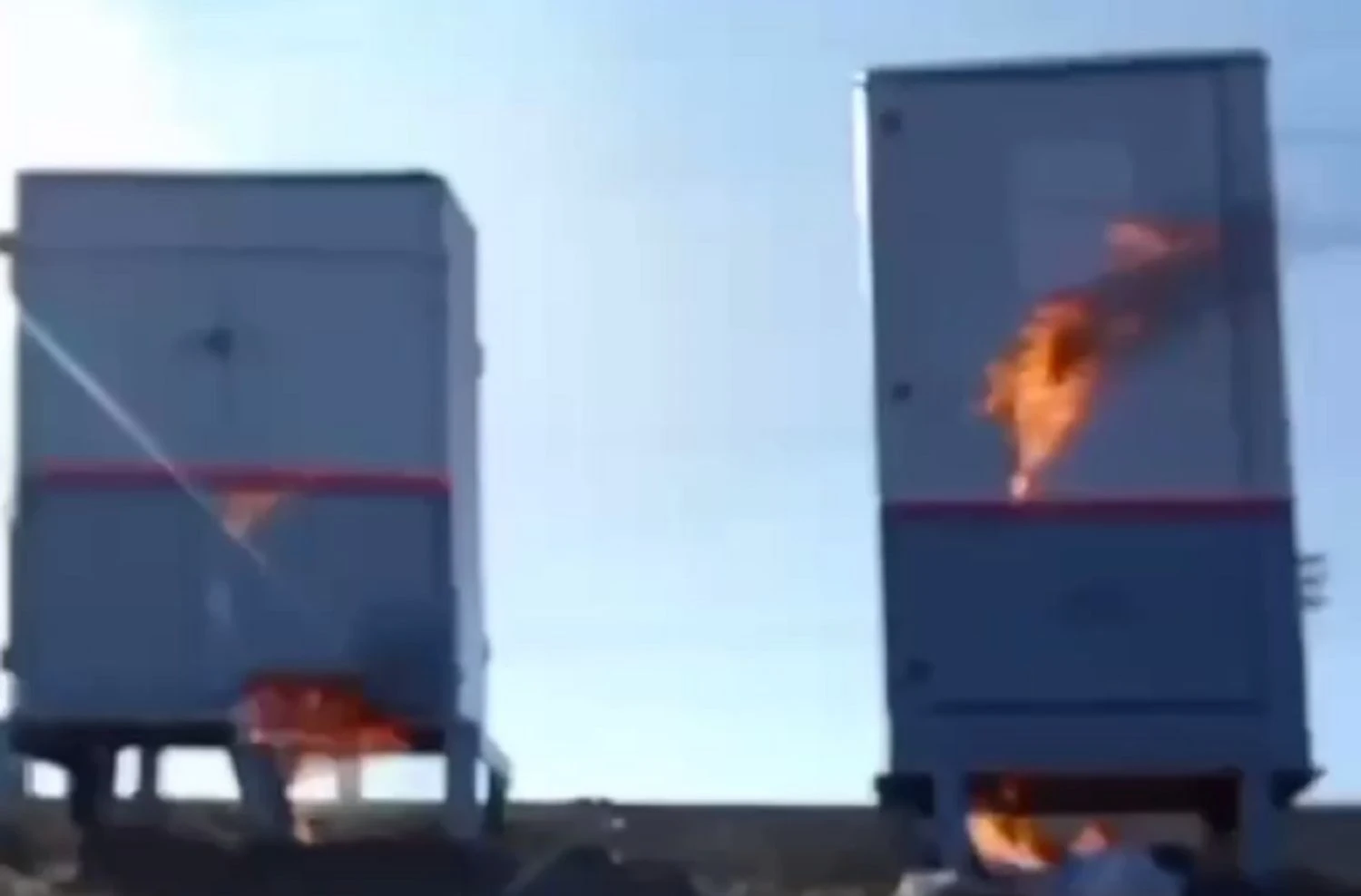 In Russia, "sudden" fires of relay cabinets and electrical panels are ...