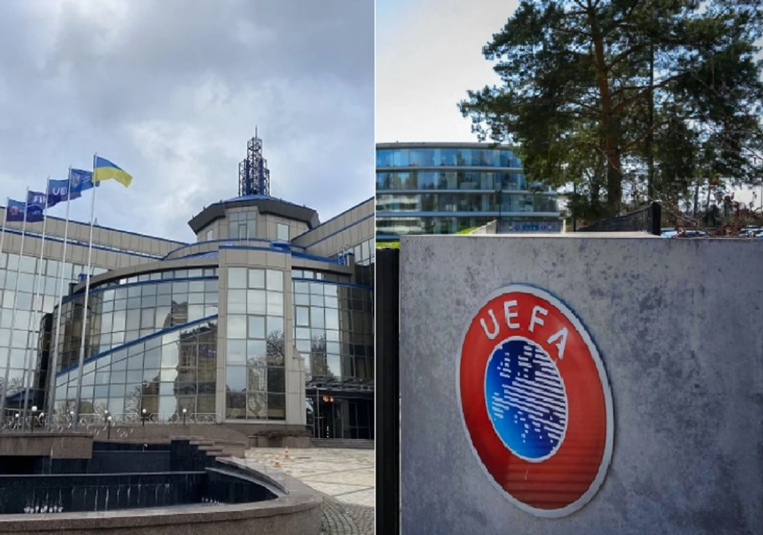 UEFA fined the Ukrainian Football Association for an anti-Russian ...
