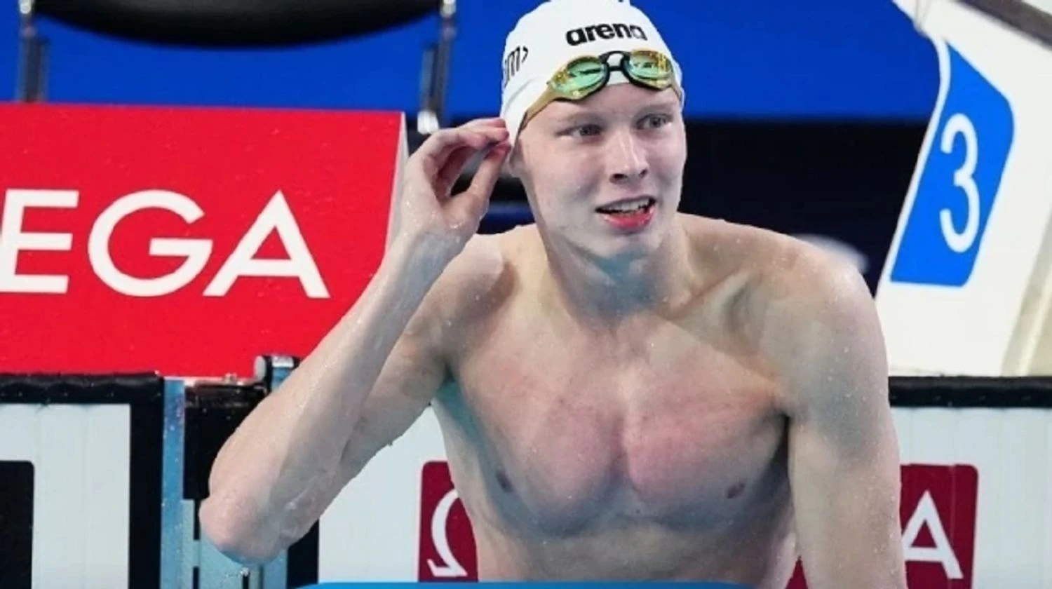 Ukrainian Nikita Sheremet won "silver" at the European Short Course ...