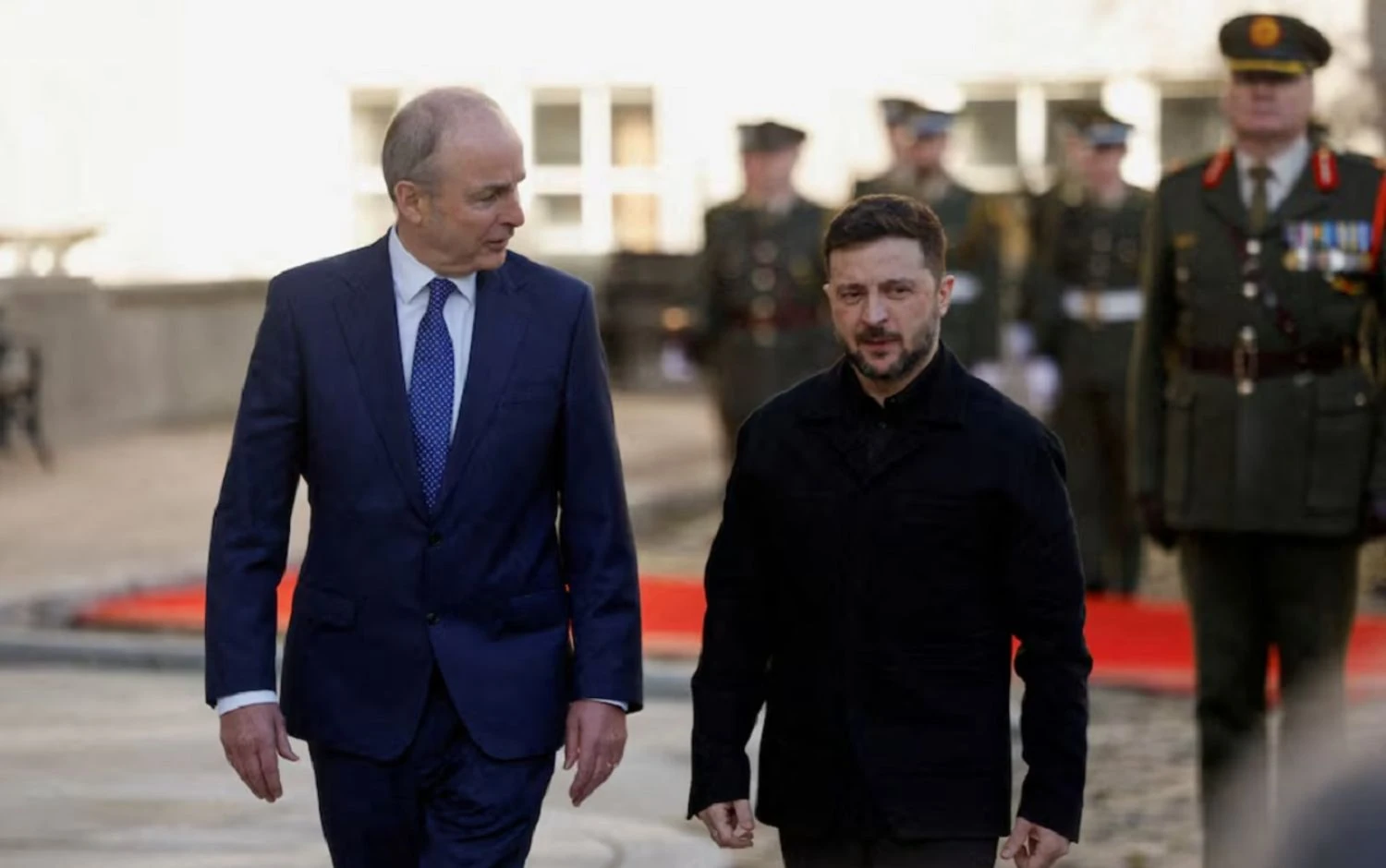 Drones near Dublin did not threaten Zelenskyy's plane, but the incident ...
