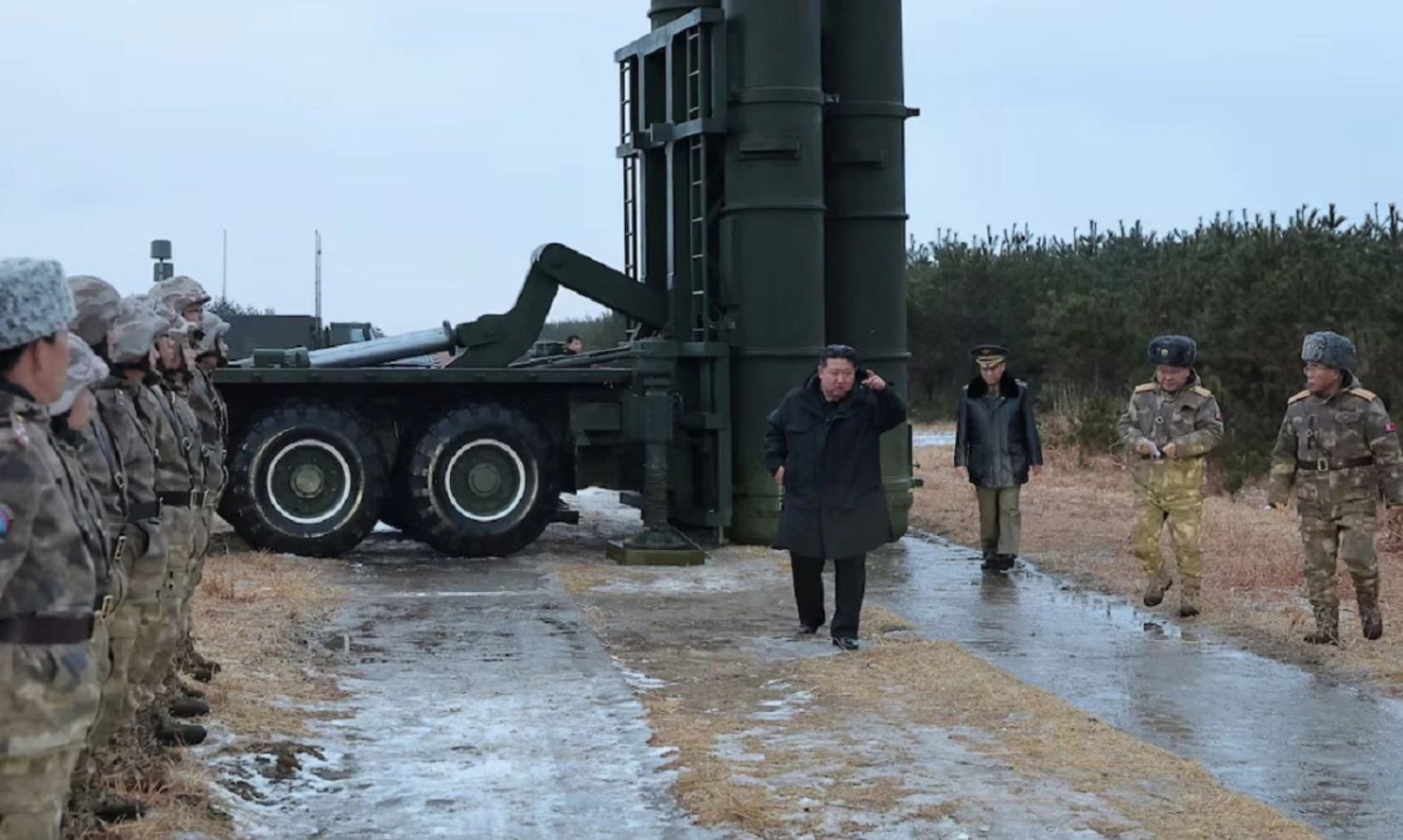 Kim Jong Un oversaw long-range missile test and visited nuclear ...