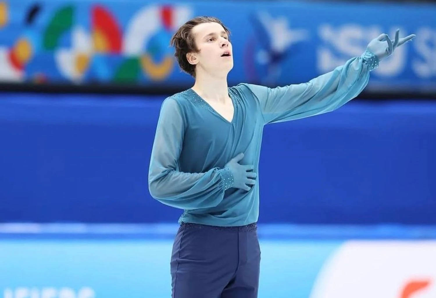 Figure skater Kyrylo Marsak made it into the top 8 strongest figure ...