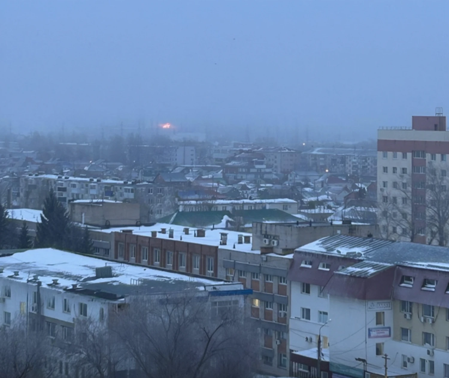 A fire broke out at the KuibyshevAzot chemical plant in Tolyatti ...