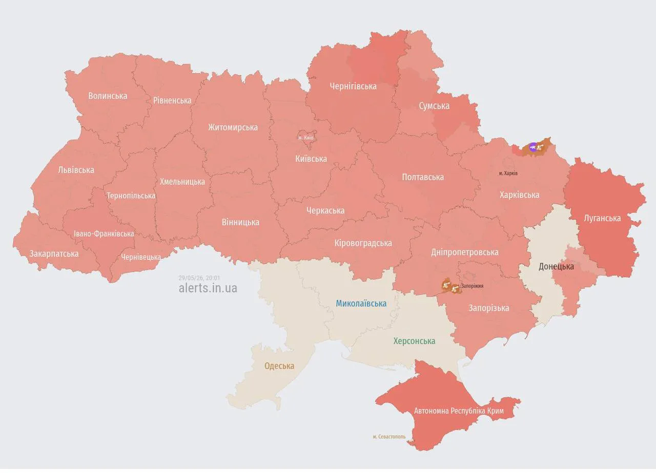 Армія рф атакувала Україну ракетами, у Києві та області чули вибухи | УНН