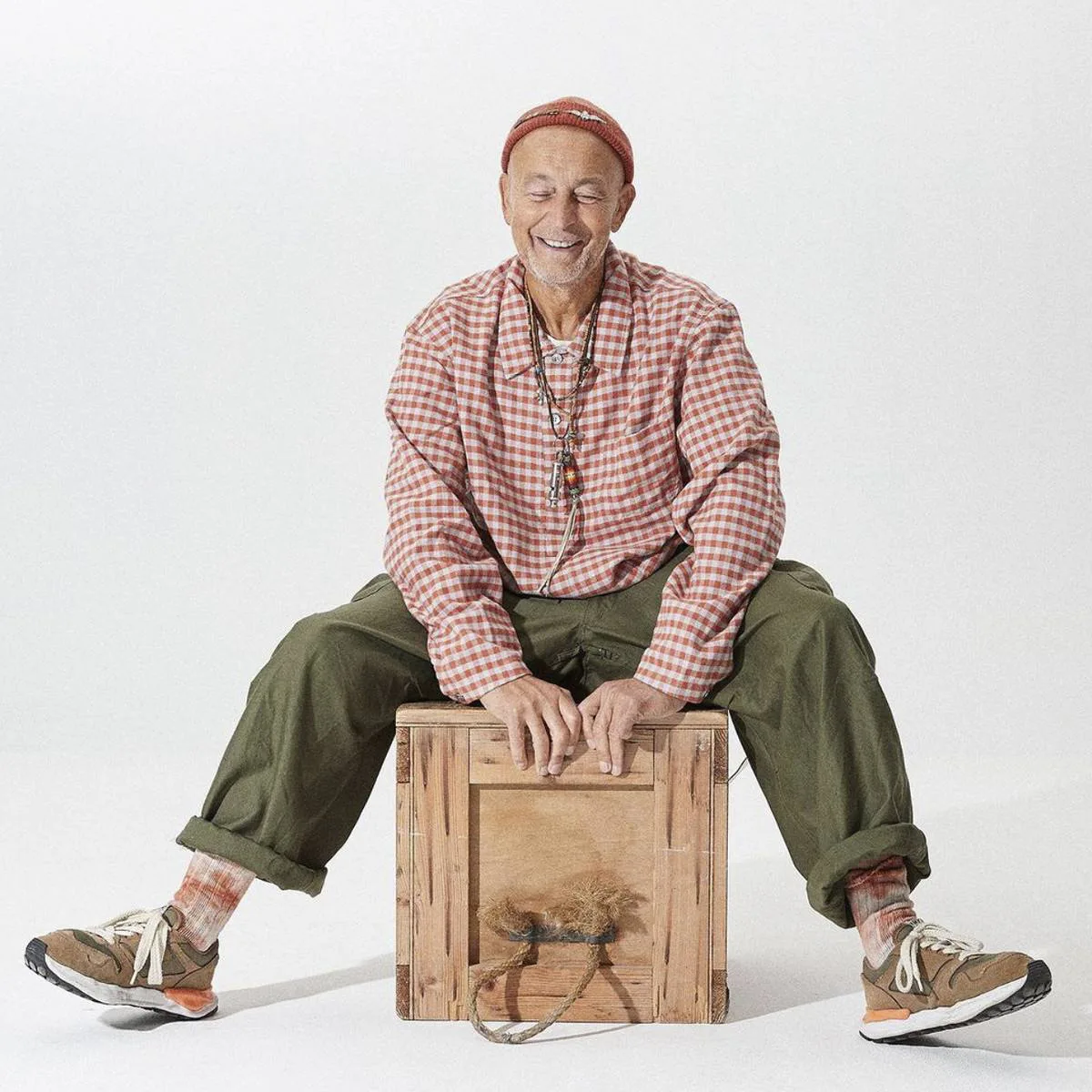 British designer Nigel Cabourn, creator of the legendary Everest Parka ...